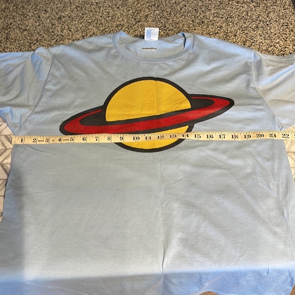 Tops | Nickelodeon Saturn Logo Short Sleeve Tshirt | Poshmark